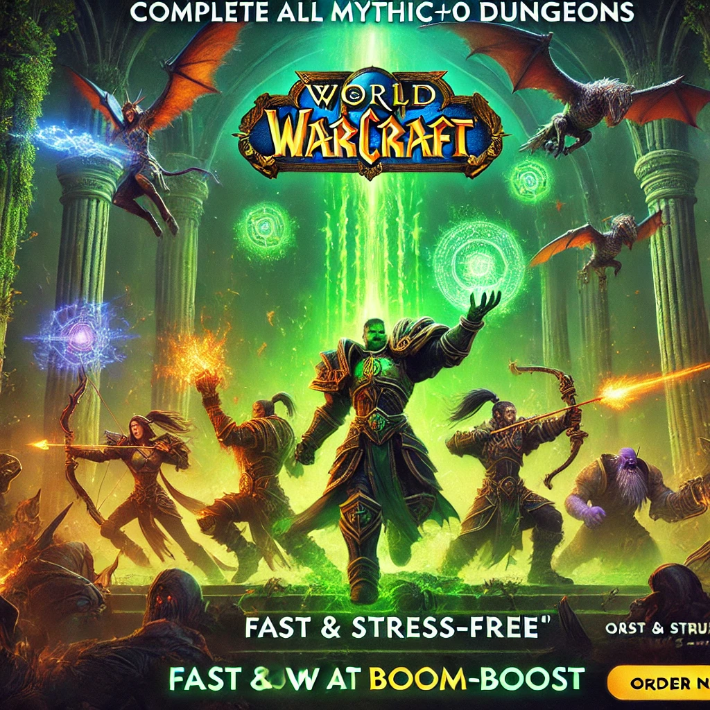 ALL MYTHIC+0 DUNGEONS TWW - WoW Boost US & EU - World of Warcraft ...